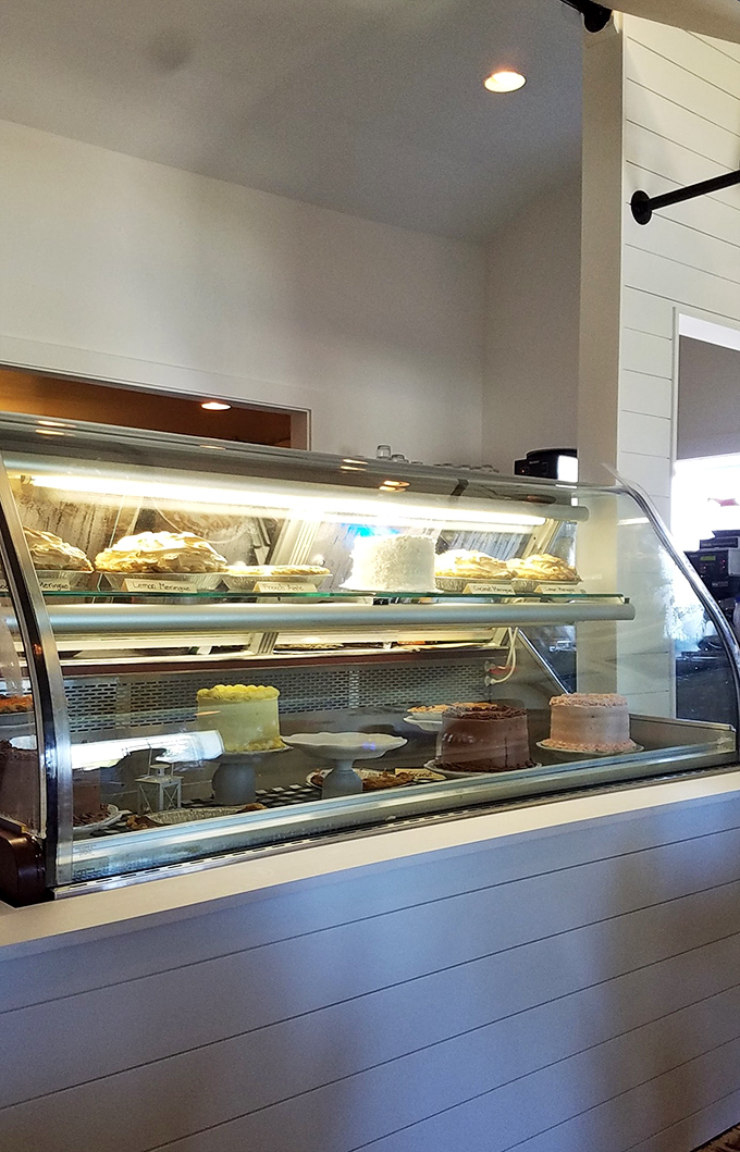 Where dessert dreams come true&mdash;a display case showcasing pies and cakes that make grocery store bakeries hang their heads in shame.