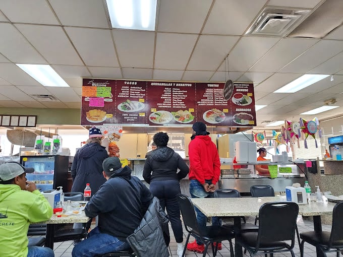 Peak lunch hour at a local treasure. The line forms because some things &ndash; like properly prepared Mexican food &ndash; are absolutely worth waiting for.