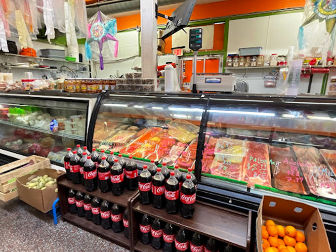 Even at night, the green exterior and "NOW OPEN" sign serve as a beacon for those in search of authentic flavors in Portland's culinary landscape.