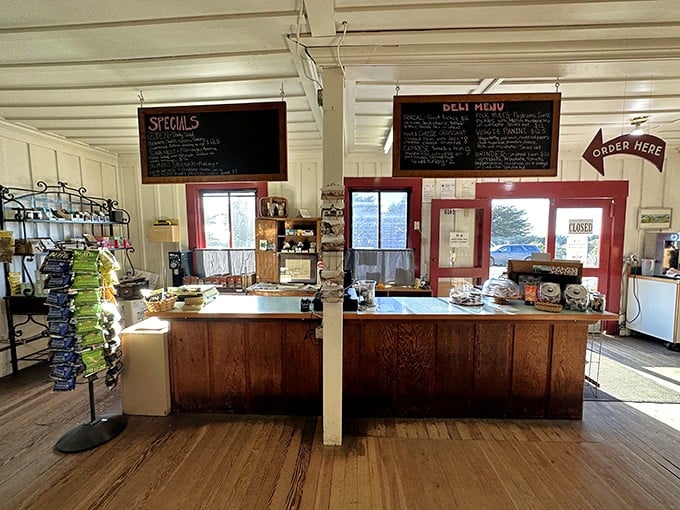 The ordering counter&mdash;where dreams and hunger meet. Those chalkboard menus hold the power to change your day, possibly your entire road trip.