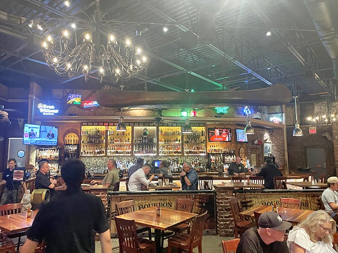 The dining room hums with the satisfied murmurs of patrons who've discovered what locals have known for years.