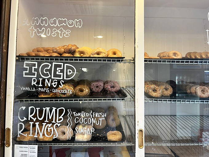Cinnamon twists, crumb rings, and iced classics&mdash;the donut diversity program here deserves a Nobel Peace Prize for bringing people together.