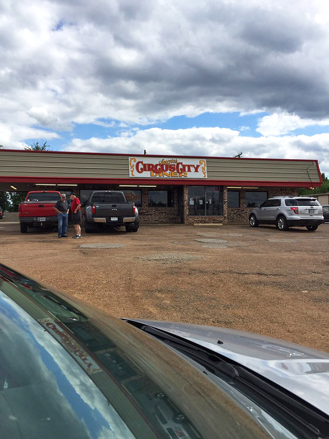 The unassuming exterior hides the treasures within, like finding an extraordinary roadside attraction when you least expect it.