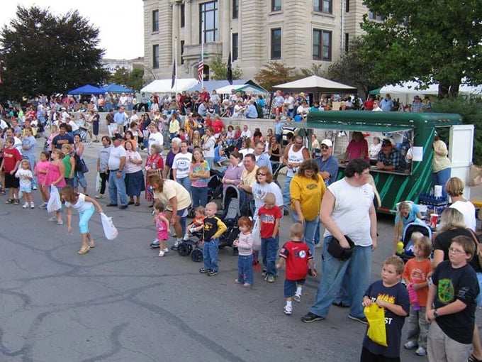 Spencer's courthouse square transforms during festivals, proving that small towns still know how to throw a party that brings everyone together.