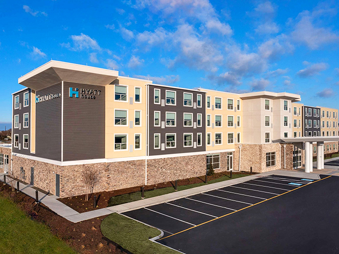 The Hyatt House offers modern accommodations for visitors who want contemporary comforts after a day of exploring Lewes' historic charms.