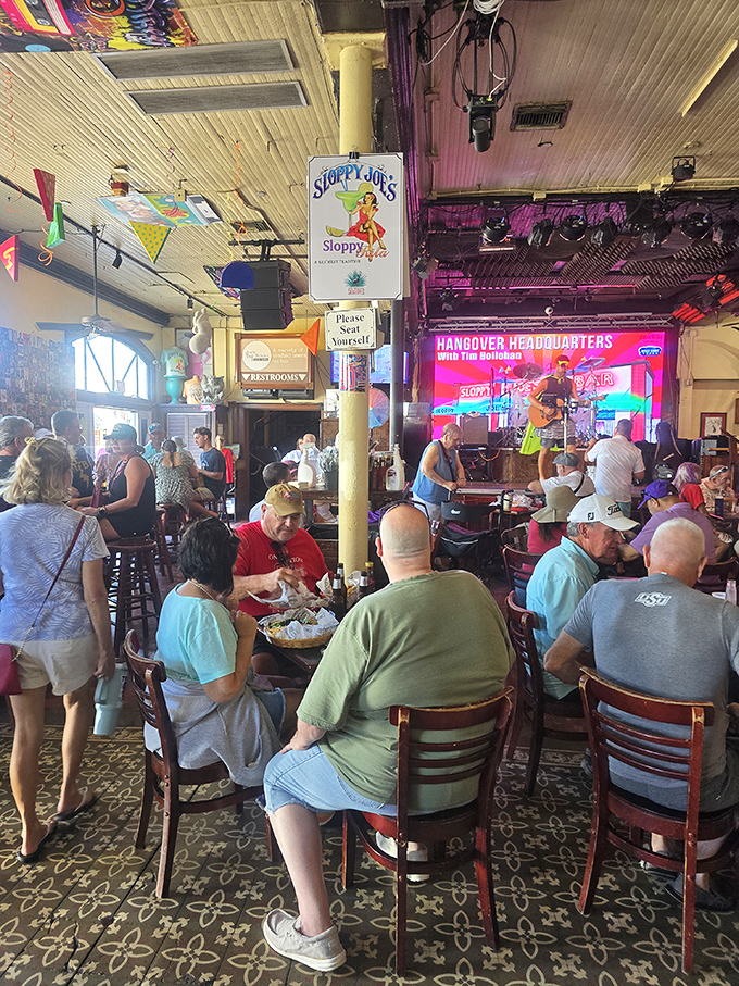 The sign doesn't lie&mdash;this truly is "Hangover Headquarters," where today's good time becomes tomorrow's regrettable decision and cherished memory.