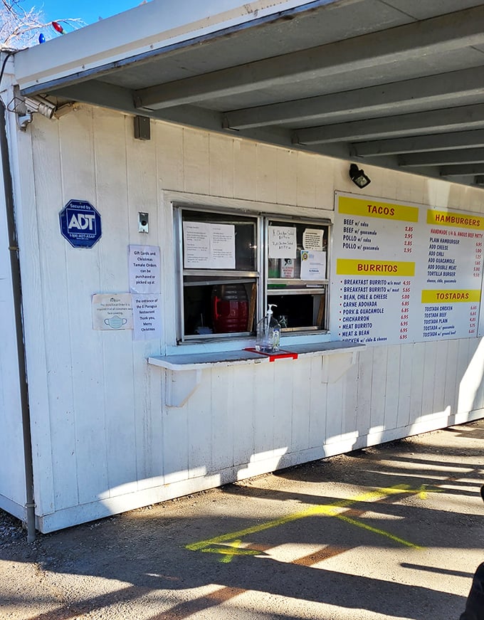 The ordering window &ndash; where dreams are placed and foil-wrapped happiness is dispensed with cheerful efficiency.