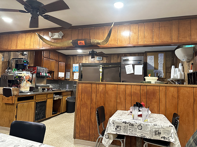Behind the wood paneling and longhorn d&eacute;cor beats the heart of Bill's. A place where fishing stories and food memories are made daily.