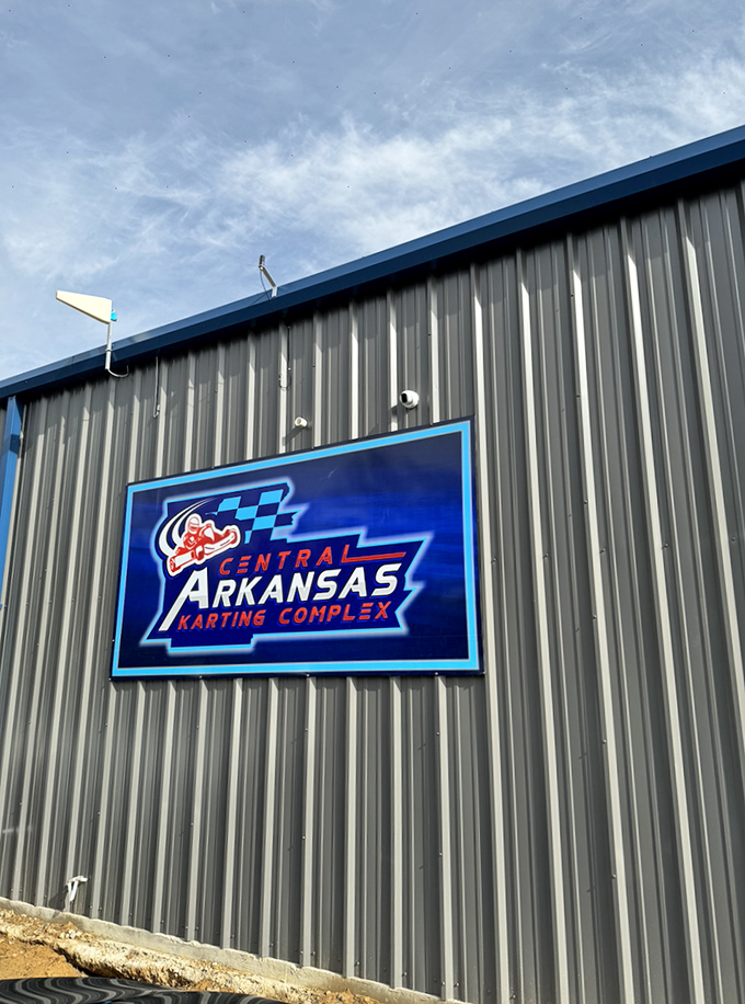 The sign says it all&mdash;you've arrived at speed paradise. No need for a fancy neon marquee when what awaits inside speaks for itself.