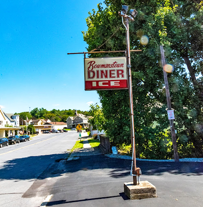 Interior that strikes that perfect balance between "your grandmother's kitchen" and "American classic," with lighting that flatters both the food and diners.
