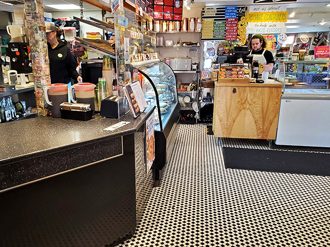 Behind the counter, sandwich artisans practice their craft with the precision of neurosurgeons and the joy of kids building with Legos.