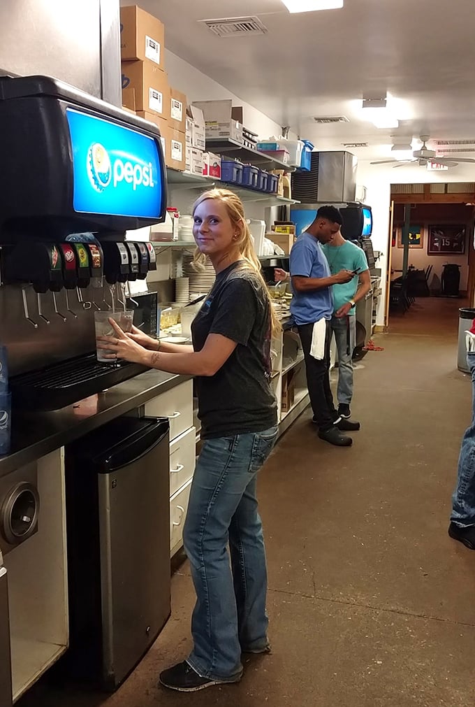 Behind every great meal is a dedicated team keeping glasses filled and hush puppies flowing with the efficiency of a championship squad.