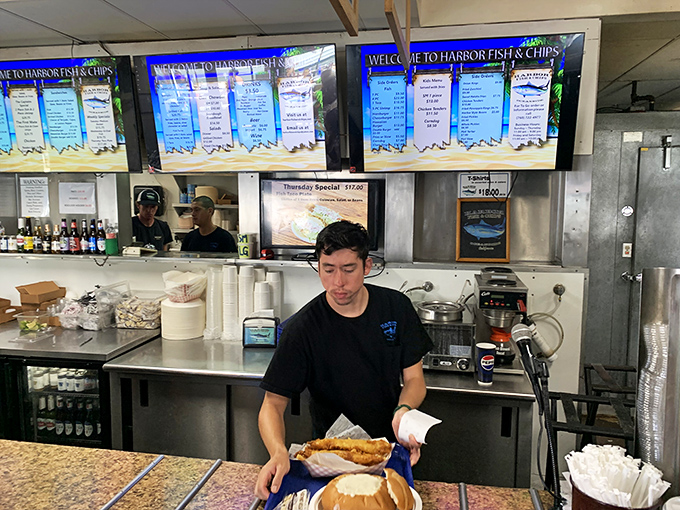 Behind every perfect piece of fish is someone who knows exactly how long "golden brown" takes&mdash;down to the second.