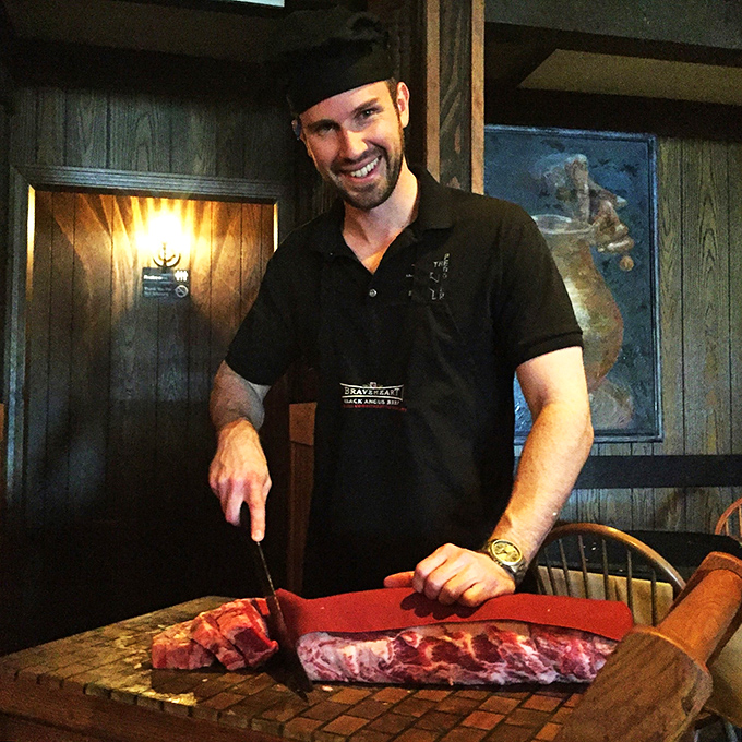 The tableside carving service&mdash;a theatrical element that transforms dinner into an interactive experience worth driving hours to witness.