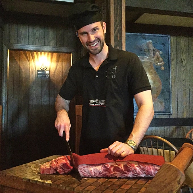 The tableside carving tradition isn't just service, it's theater &ndash; where the server is both artist and magician, transforming a roast into your perfect portion.