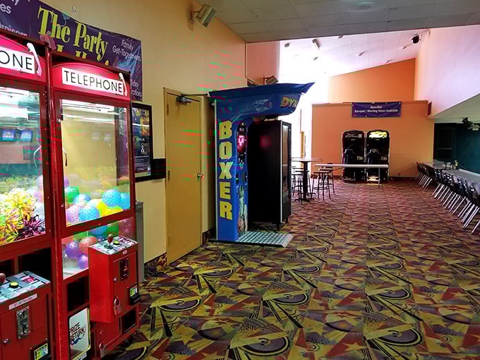 Between games, the arcade offers classic gaming diversions that have entertained multiple generations of waiting bowlers.