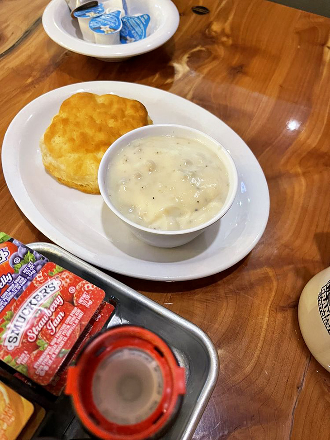 This biscuit and gravy isn't just comfort food&mdash;it's a warm hug from the South that somehow found its way to Oklahoma.