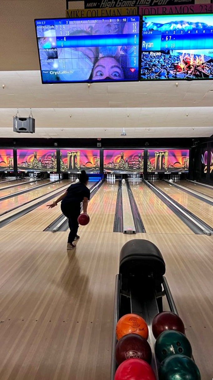 That moment of anticipation as the ball travels toward destiny&mdash;will it be glory or gutter? Only the bowling gods know for sure.