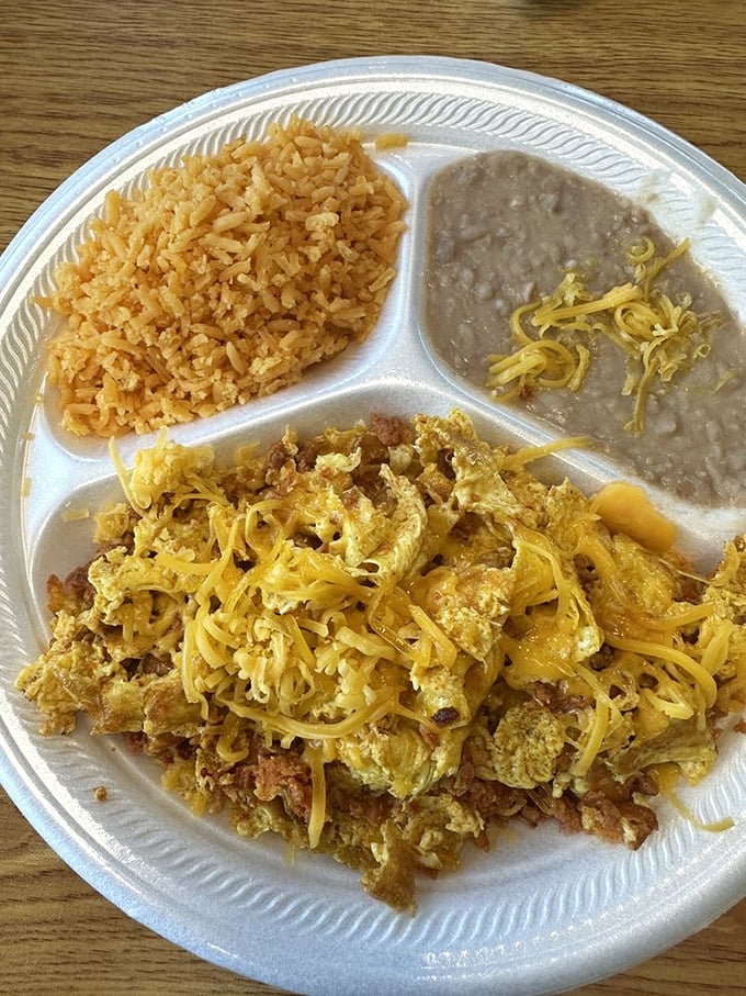 Chorizo and eggs create a breakfast symphony on this plate&mdash;the kind of morning music that makes getting up worthwhile.