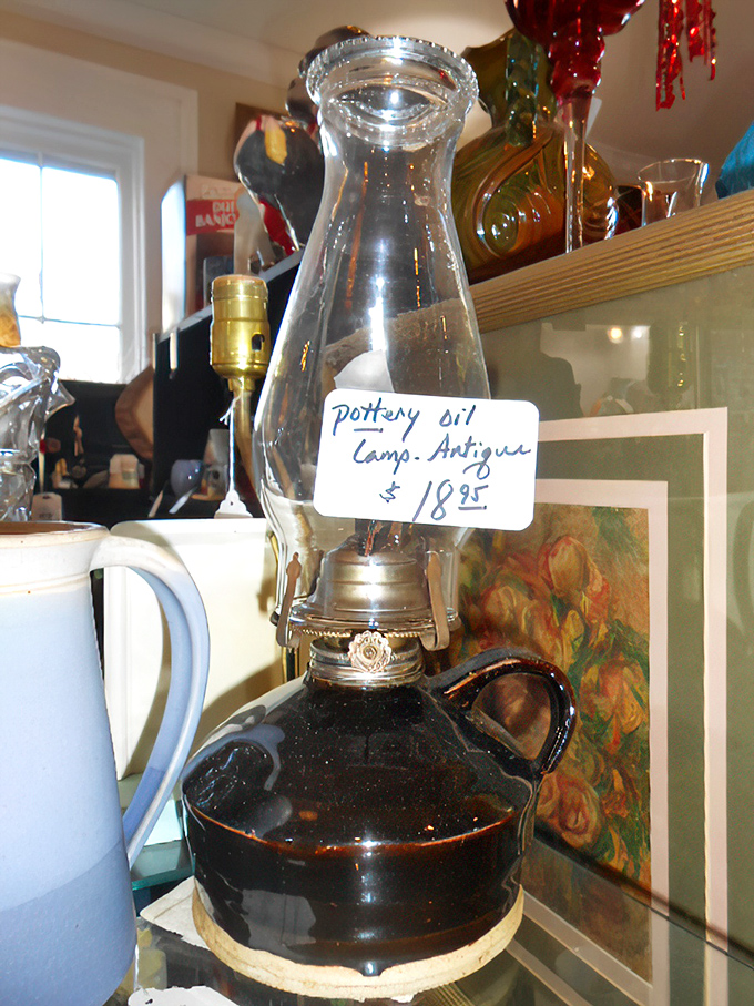 This isn't just an oil lamp&mdash;it's a portal to evenings before electricity, when stories were told by flickering light.