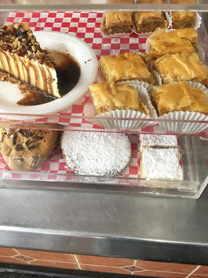 Honey-drenched baklava that shatters with each heavenly bite. The perfect sweet finish to a savory adventure.