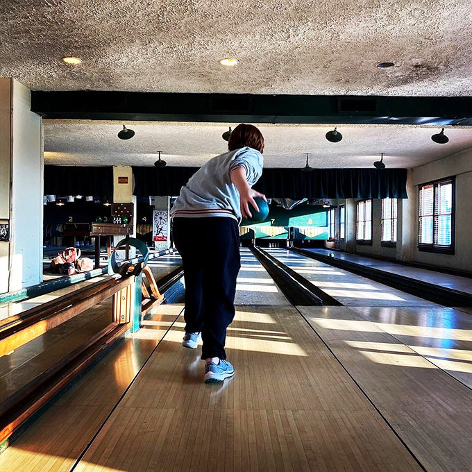 That moment of concentration before release&mdash;when the world narrows to just you, the ball, and those defiant pins.