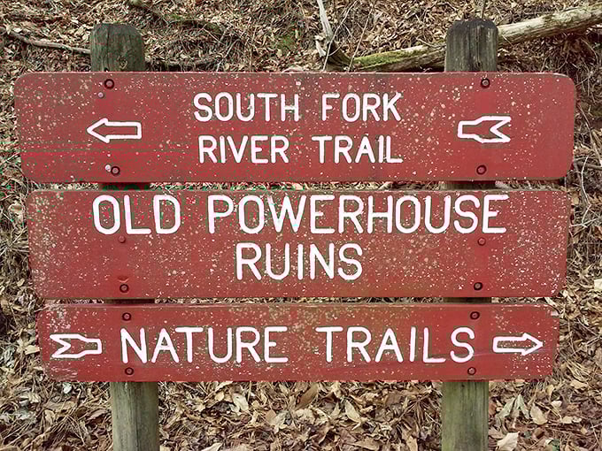 Nature's GPS system, minus the annoying voice telling you to make a U-turn. These rustic signs point to adventures in every direction.