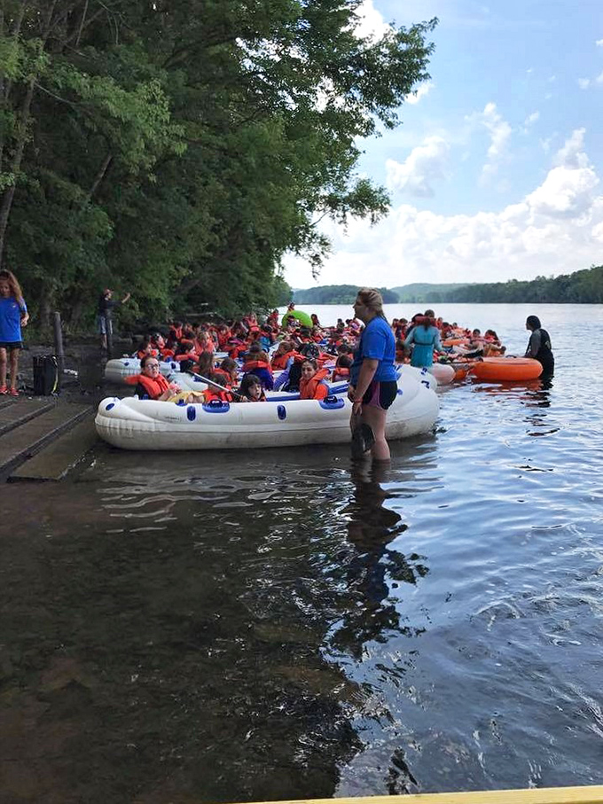 Summer tubing on the Delaware isn't just recreation &ndash; it's a floating block party where strangers become friends united by the universal language of "Don't tip me over!"