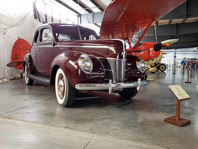 This blue 1940 Chevrolet coupe represents the golden age when cars had personalities as distinct as the people who drove them. 