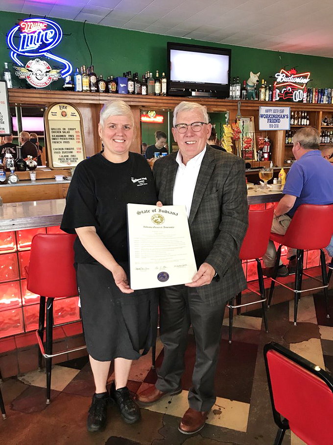 Recognition well-deserved. When you've perfected something, awards follow&mdash;though regulars knew the secret long before any official accolades.