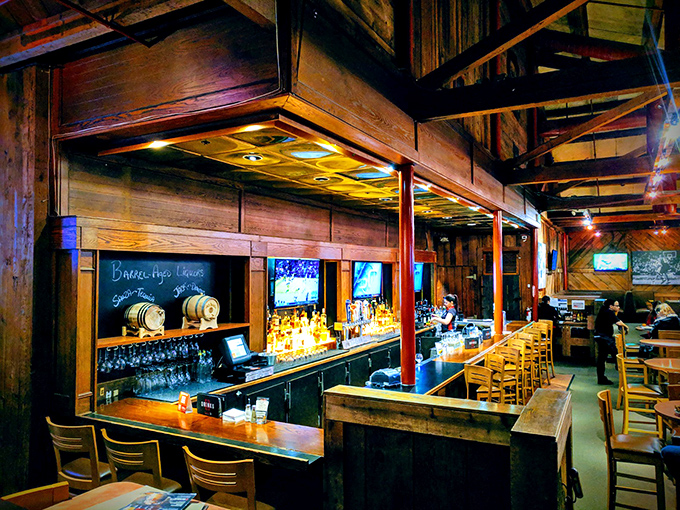 A bar stocked with amber delights, where Old Fashioneds are made properly and martinis arrive appropriately frosty.