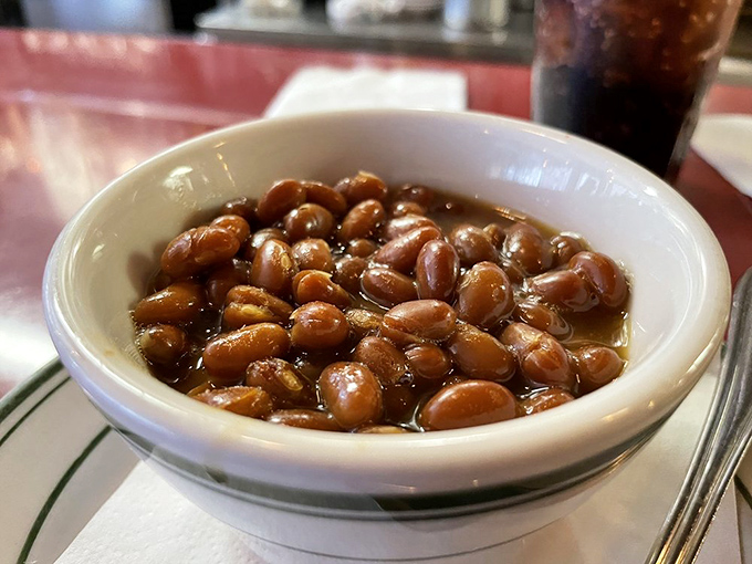 Boston baked beans done right&mdash;tender, sweet, savory perfection that's earned its place as a side dish worthy of main event status.