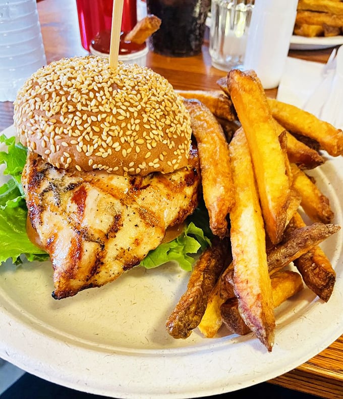 Sometimes a burger with nothing but fresh toppings is all you need&mdash;simplicity that lets quality ingredients take center stage.