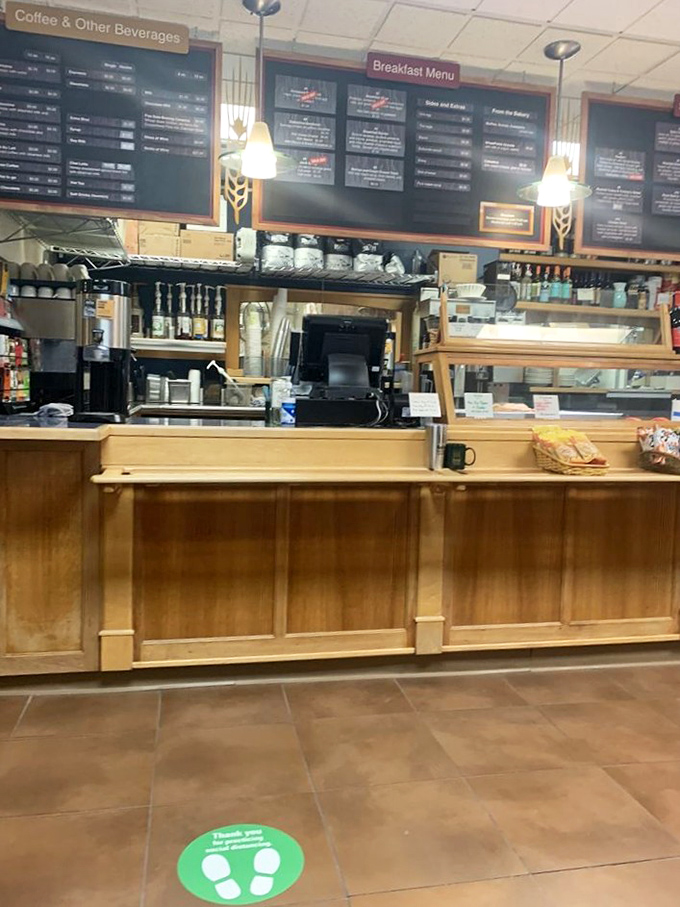 Command central for carb enthusiasts. Where ordering becomes the prelude to an unforgettable morning ritual.