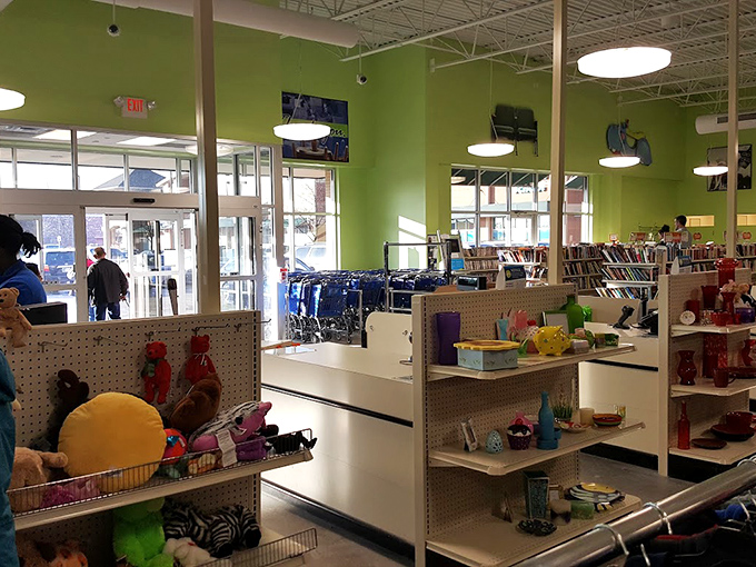 Toy sections blur generational lines as parents exclaim, "I had this!" while kids discover retro treasures without the retro price tags.