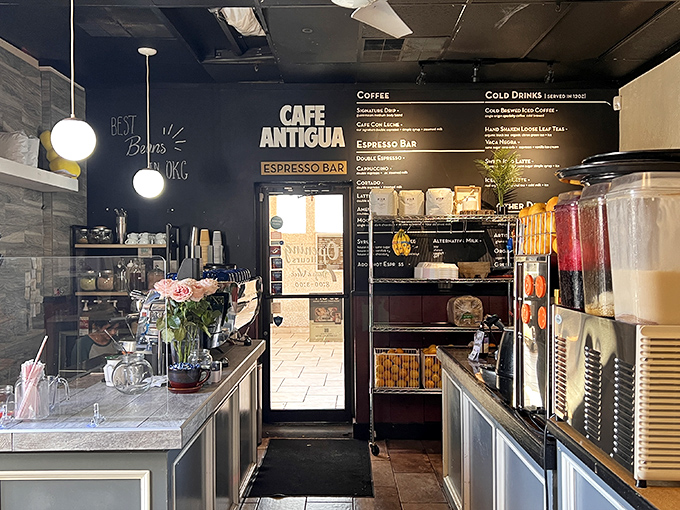 Not just an espresso bar, but a temple to the art of caffeine where baristas perform coffee alchemy daily.