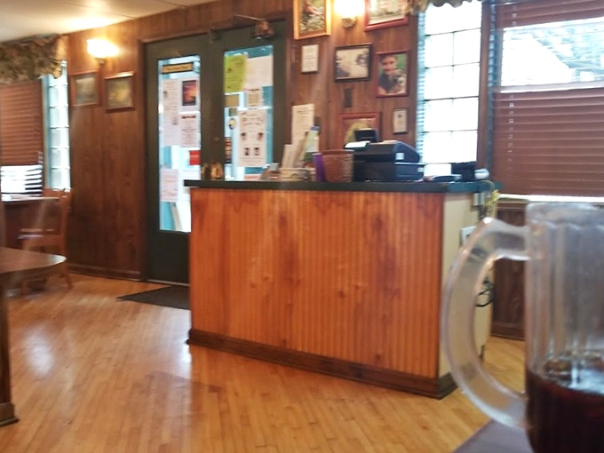 The counter where magic happens &ndash; where orders are called, gossip is exchanged, and regulars find their unofficial assigned seats.