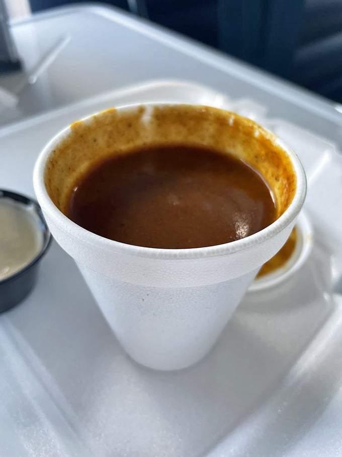 Curry sauce &ndash; the unsung hero of British chip shops &ndash; waits patiently to transform your meal from merely delicious to transcendently comforting.