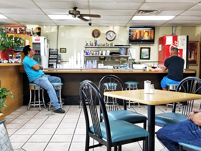 The true measure of authenticity? Locals who've made this their second dining room. No tourists taking selfies, just people who know good food.