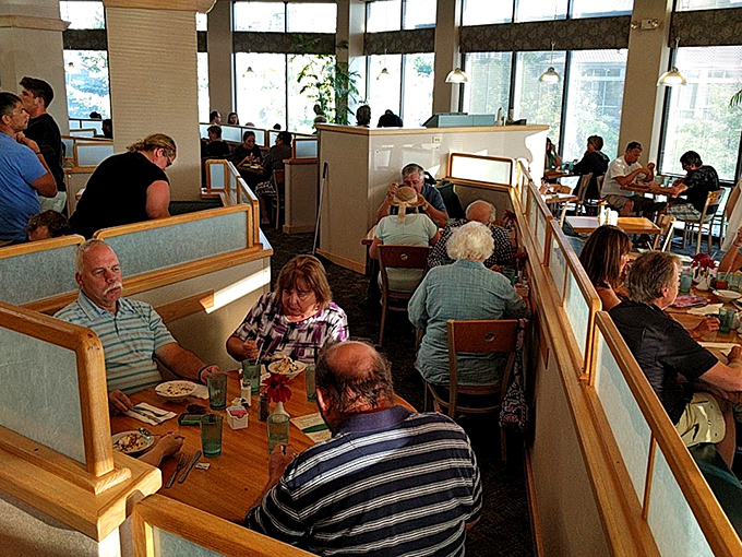 The dining room hums with the satisfied murmurs of patrons who've discovered that sometimes the best conversations happen over second helpings.