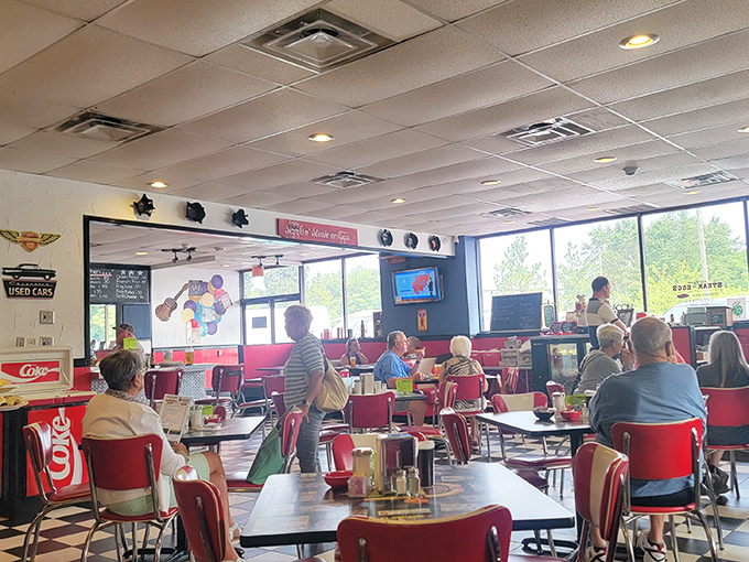 Where strangers become neighbors and neighbors become friends &ndash; the breakfast club where everybody knows your order.