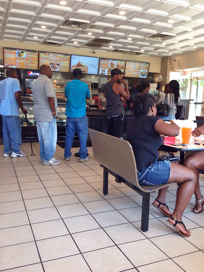 Where locals line up for their fix&mdash;the universal language of "I need that chicken" transcends all barriers.