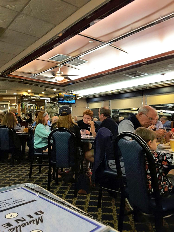 Where families gather to debate important issues like "Who's stealing my fries?" and "Can we all try each other's desserts?"