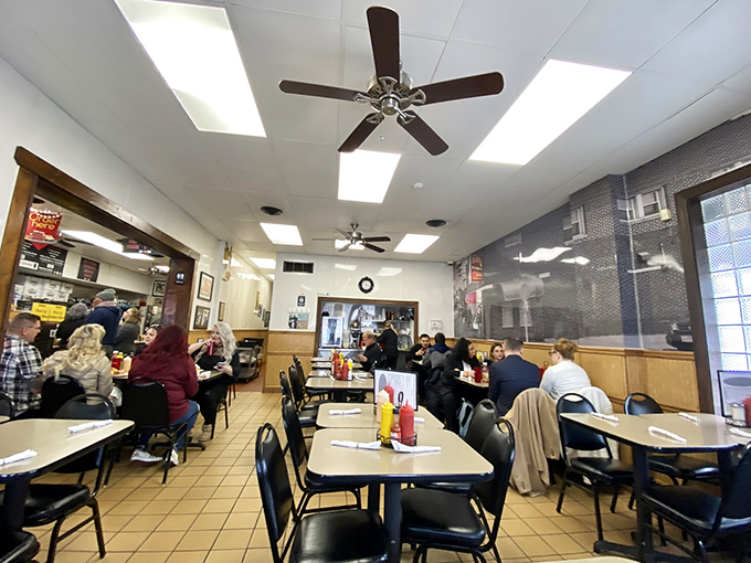 Where strangers become friends over the universal language of exceptional sandwiches in an atmosphere of delicious anticipation.