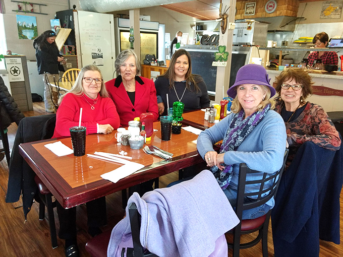 Where friendships are strengthened over coffee refills and shared stories. These ladies know the secret to happiness includes breakfast with friends.