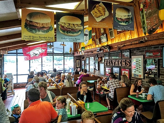 Where locals gather for their burger fix&mdash;a cross-section of Arkansas life united by the pursuit of deliciousness.