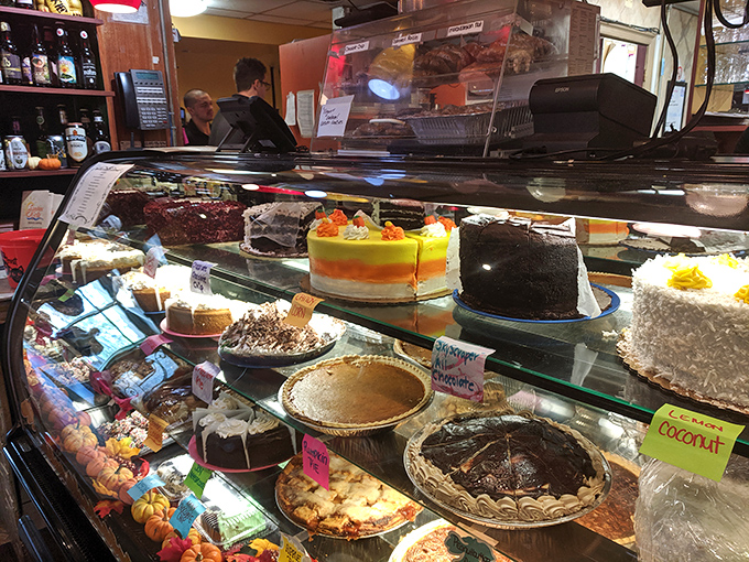 The dessert case presents a moral dilemma: save room for later or start with dessert? Life's big questions are best pondered over coffee.