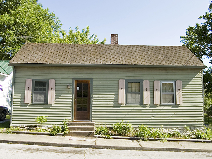 The Dr. Fenwick House exudes quiet dignity. Its proportions and details reflect the respected position of a small-town physician in early American life.