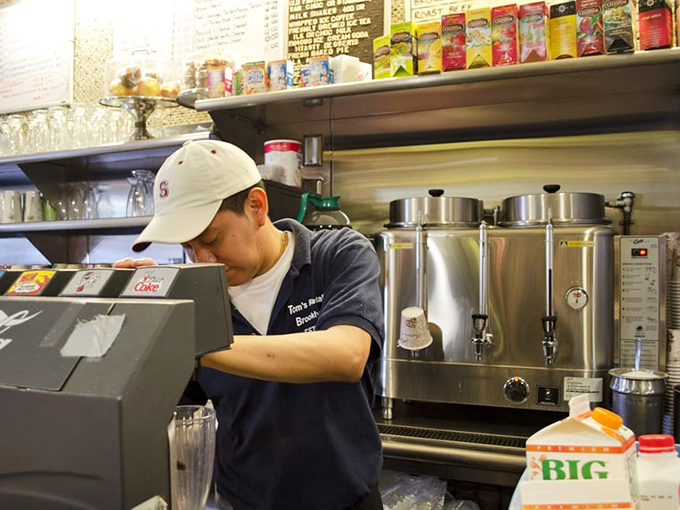 Behind every great breakfast is someone working the coffee machine like a concert pianist&mdash;keeping New York properly caffeinated one cup at a time.