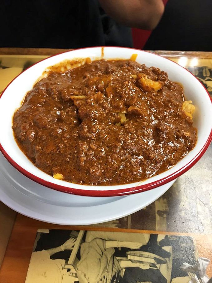 Frito Chili Pie&mdash;the dish that proves sometimes the messiest foods create the clearest memories. A bowl of Southwestern comfort that hugs you from the inside.